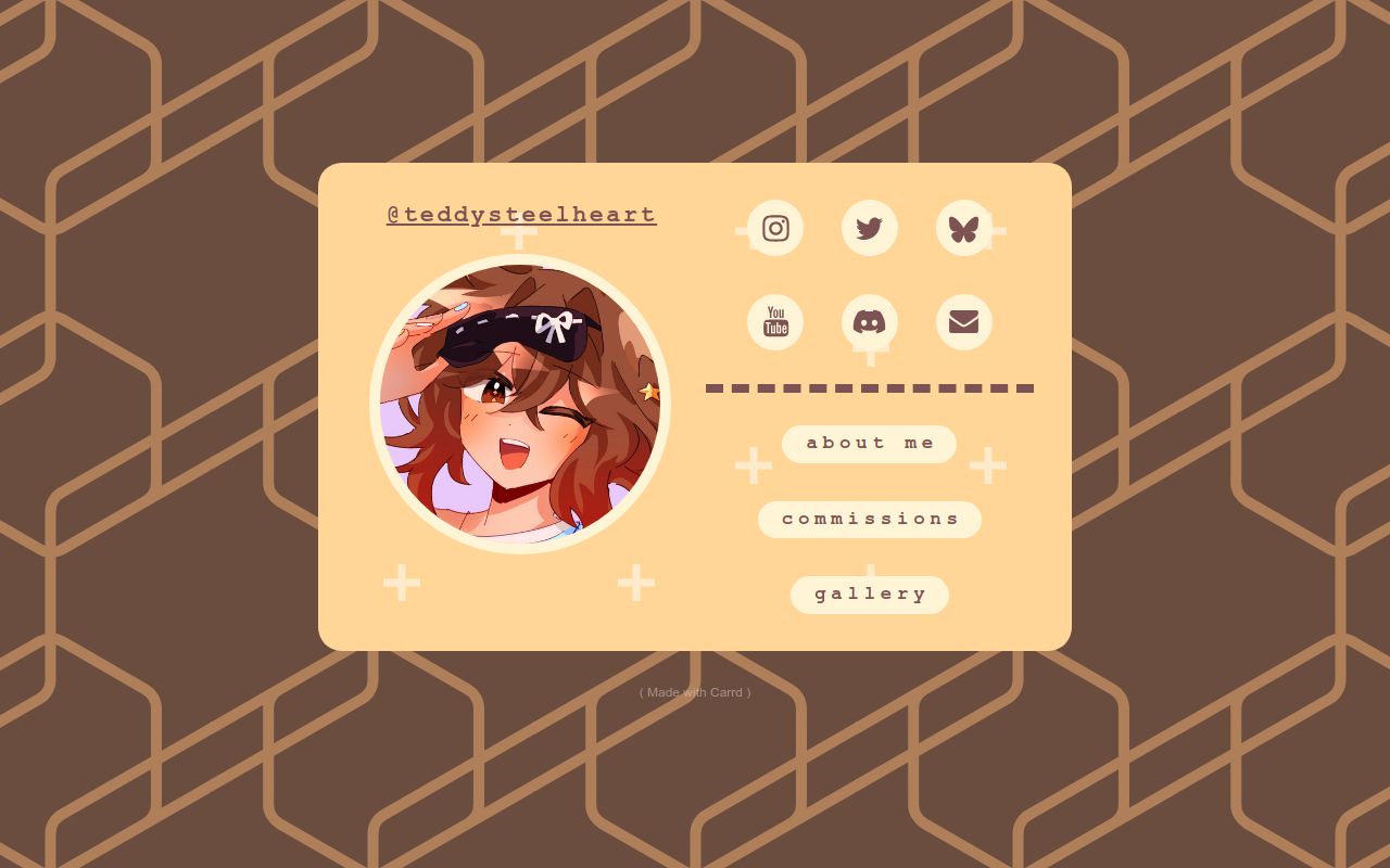 teddysteelheart's carrd